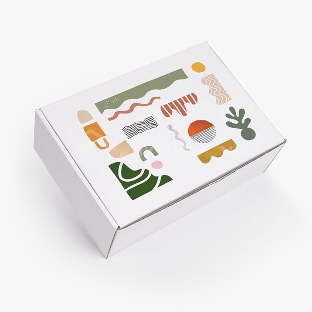 Roll End 3 Flap Lock Corrugated Box