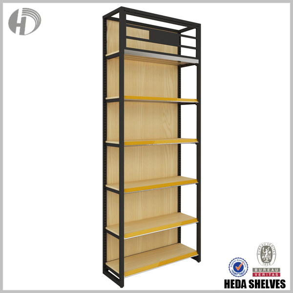 Wooden Display Racks For Supermarket - HEDA SHELVES