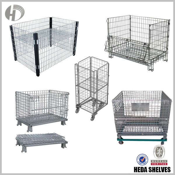 Practical and High Quality Warehouse Storage Cage - HEDA SHELVES