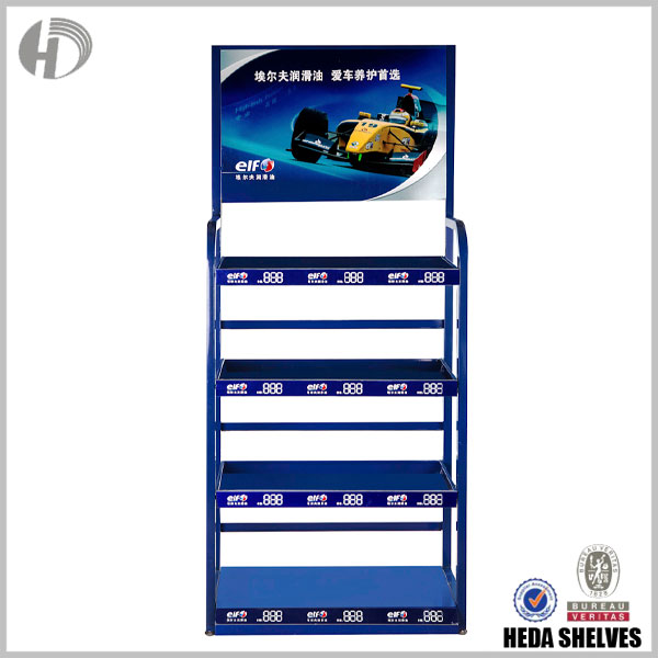 Auto Supply Retail Store Display Stand - HEDA SHELVES