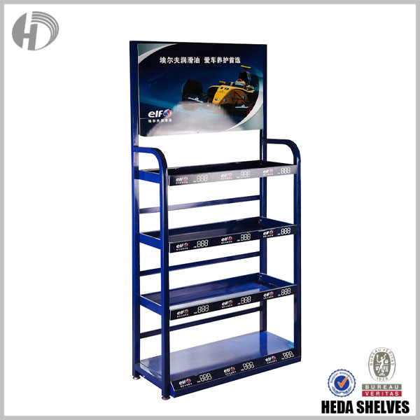 Auto Supply Retail Store Display Stand - HEDA SHELVES
