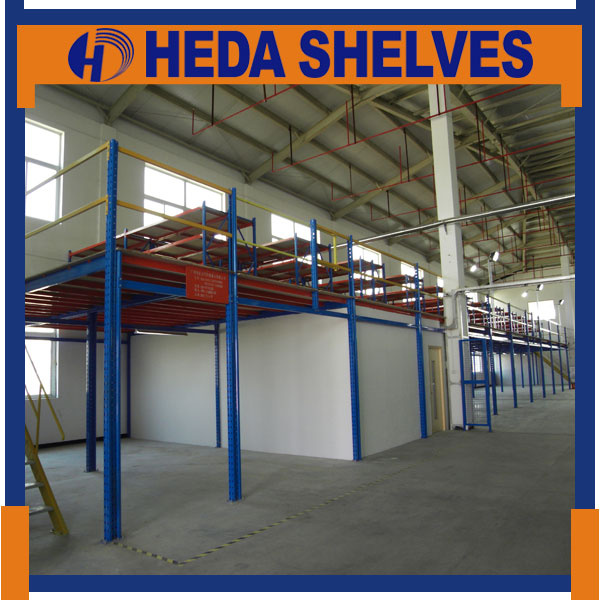2-3 Layers Mezzanine Platform Racking System - HEDA SHELVES