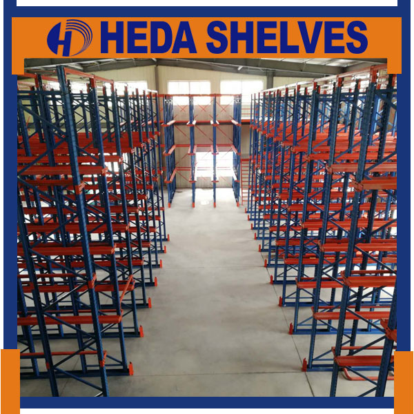 Large Storage Drive-in/thru Pallet Racking System - HEDA SHELVES