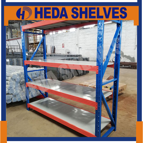 Buy Commercial Medium Metal Racks for Warehouse Storage - HEDA SHELVES