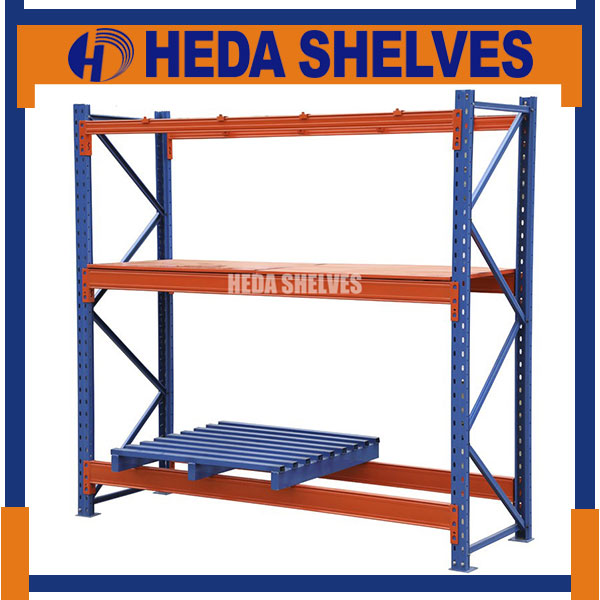 Heavy-Duty Pallet Racking System for Warehouse Storage | HEDA SHELVES