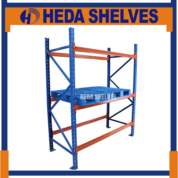 Heavy-Duty Pallet Racking System for Warehouse Storage | HEDA SHELVES