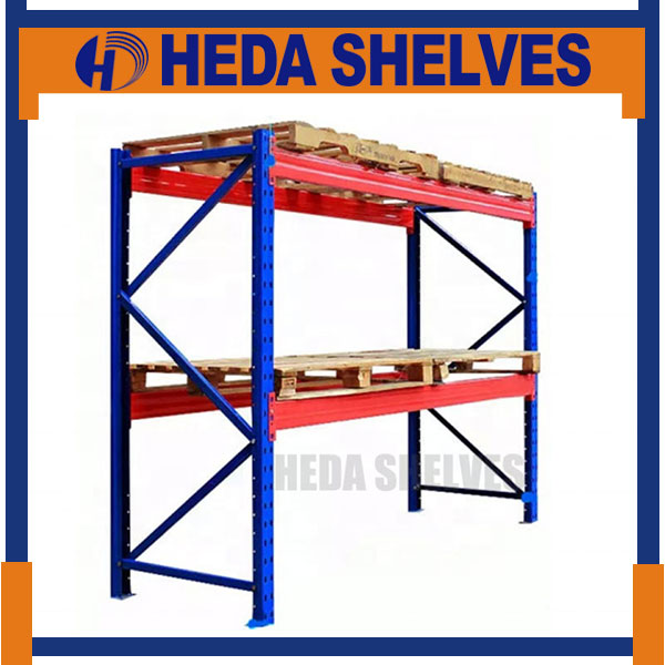 Heavy-Duty Pallet Racking System for Warehouse Storage | HEDA SHELVES
