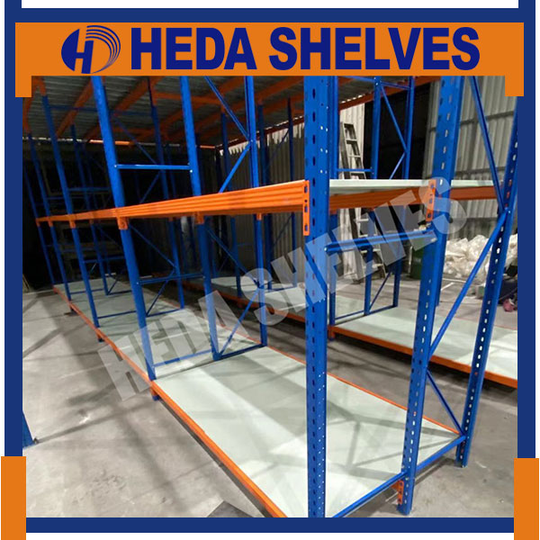 Multilayer Mezzanine Platform Shelving System - HEDA SHELVES
