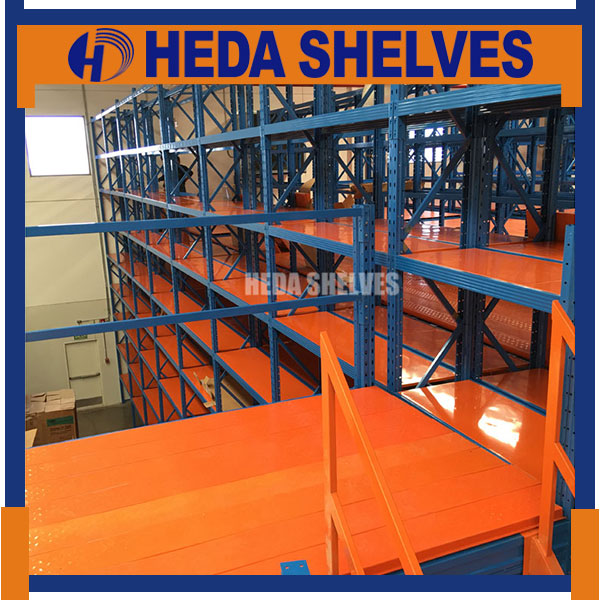 High-Quality Mezzanine Racking Systems - HEDA SHELVES