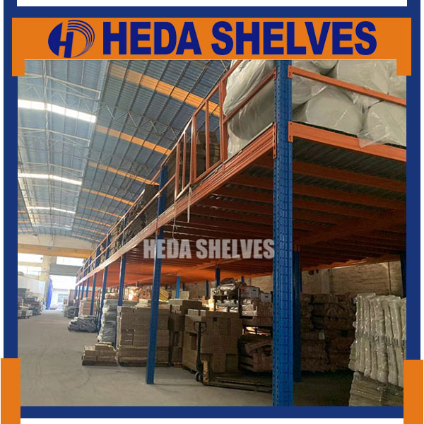 Shelf Factory Mezzanine Platform Shelving System - HEDA SHELVES