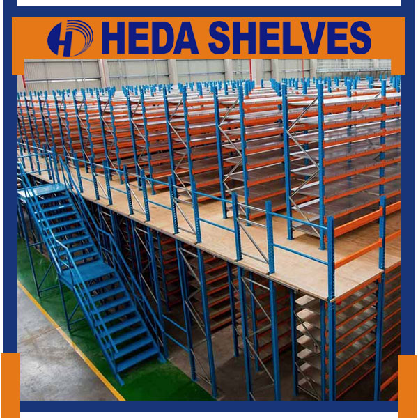 Pallet Racking Mezzanine Floor System - HEDA SHELVES