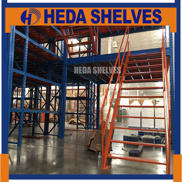 High-Quality Mezzanine Racking Systems - HEDA SHELVES