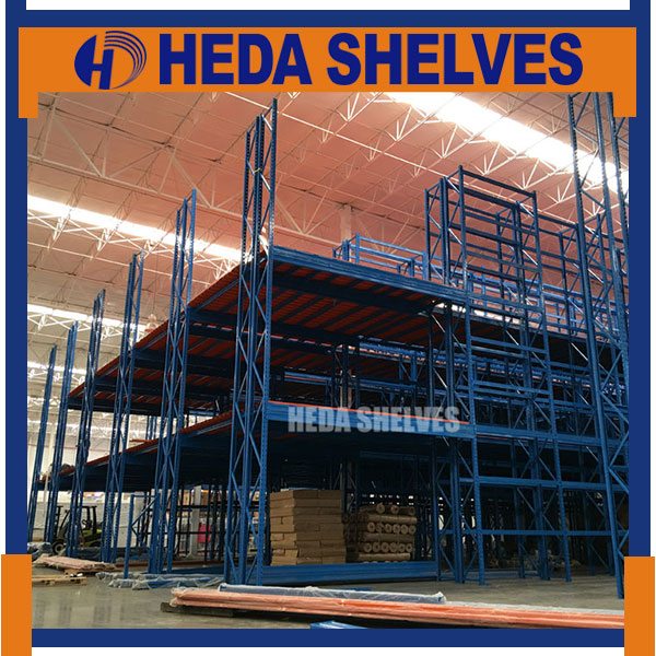 High-Quality Mezzanine Racking Systems - HEDA SHELVES