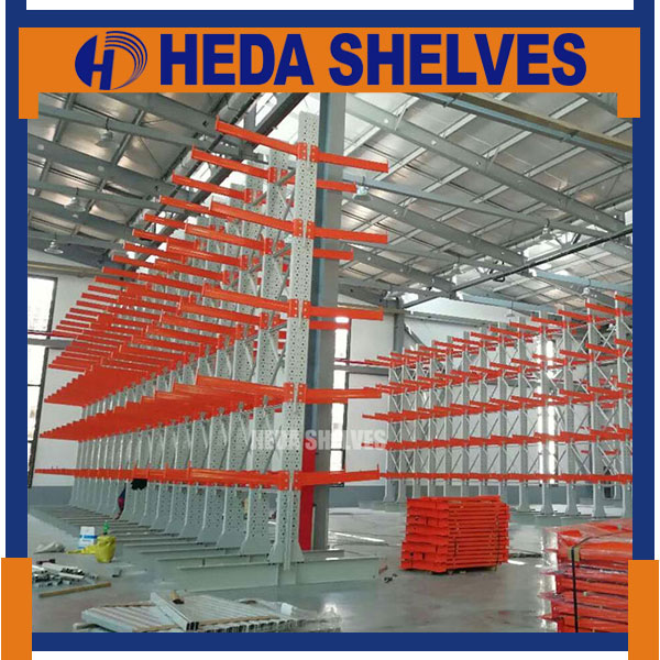 Double-sided Cantilever Racking System - HEDA SHELVES