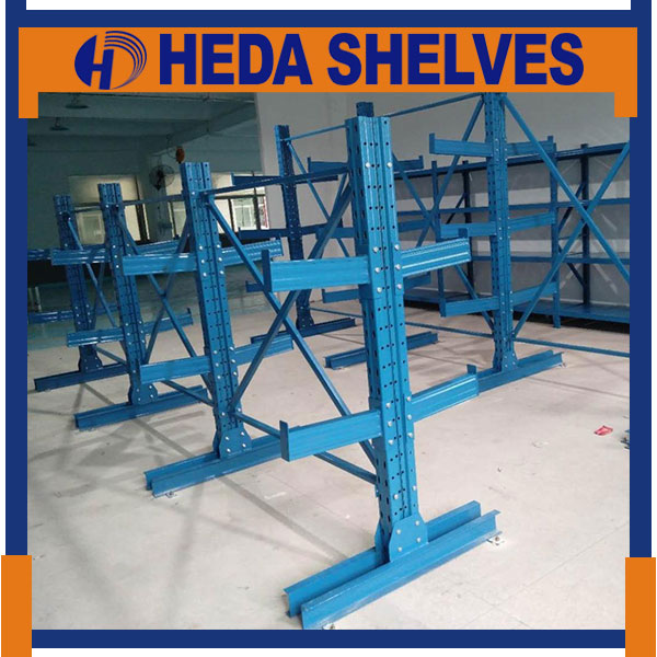 Medium Duty Cantilever Racking System - HEDA SHELVES