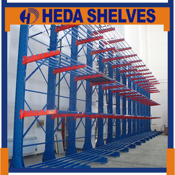 Large Warehouse Cantilever Racking System Solution - HEDA SHELVES