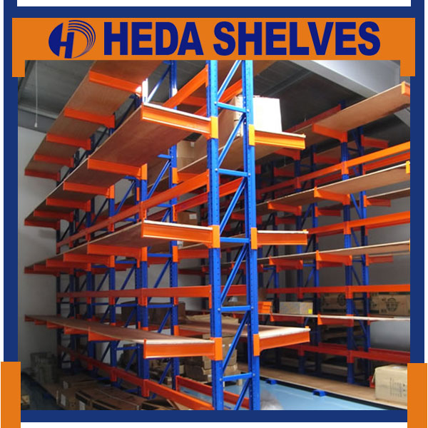 Large Warehouse Cantilever Racking System Solution - HEDA SHELVES