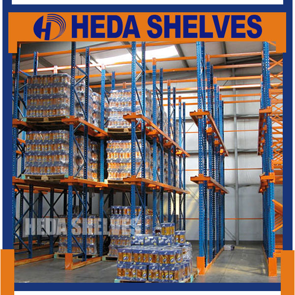 Warehouse Drive in Racking System For Warehouse Storage