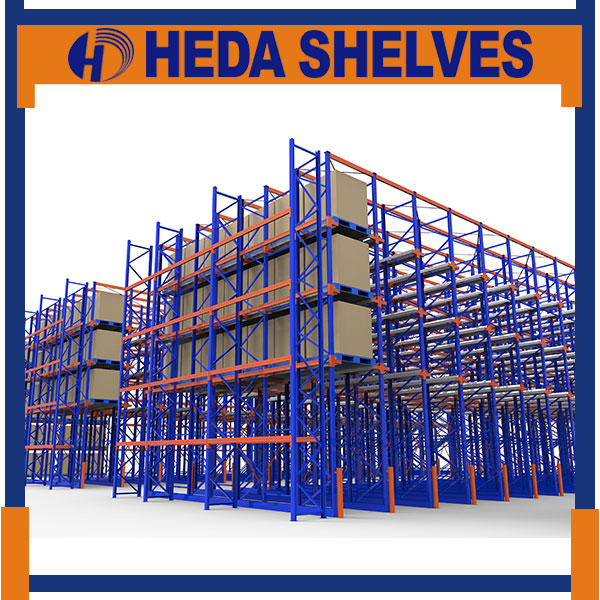 Drive in Racking System For Warehouse Storage