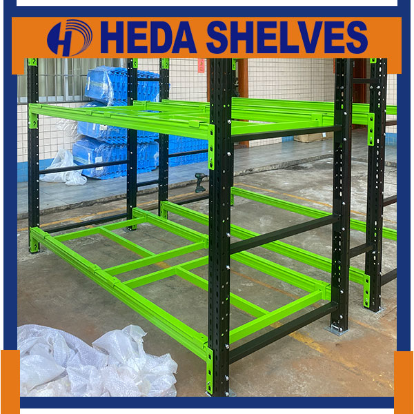 H-Pallet Support Bar Heavy Duty Pallet Racking For Warehouse - HEDA SHELVES