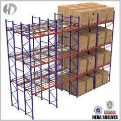 Push Back Racking System For Warehouse - HEDA SHELVES