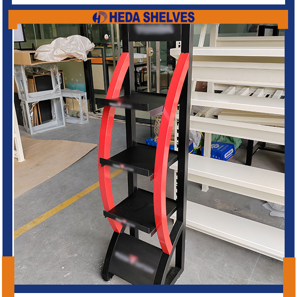 Custom Display Rack - Automotive Supply Store Motor Oil - HEDA SHELVES