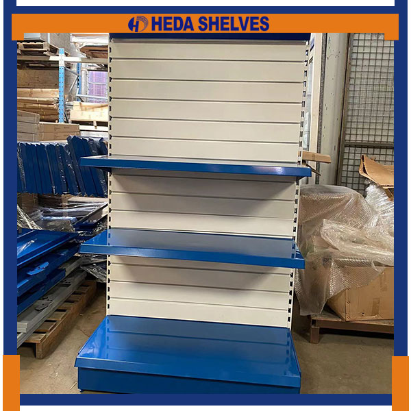 Slat Wall Hardware Tool Display Rack - HEDA SHELVES
