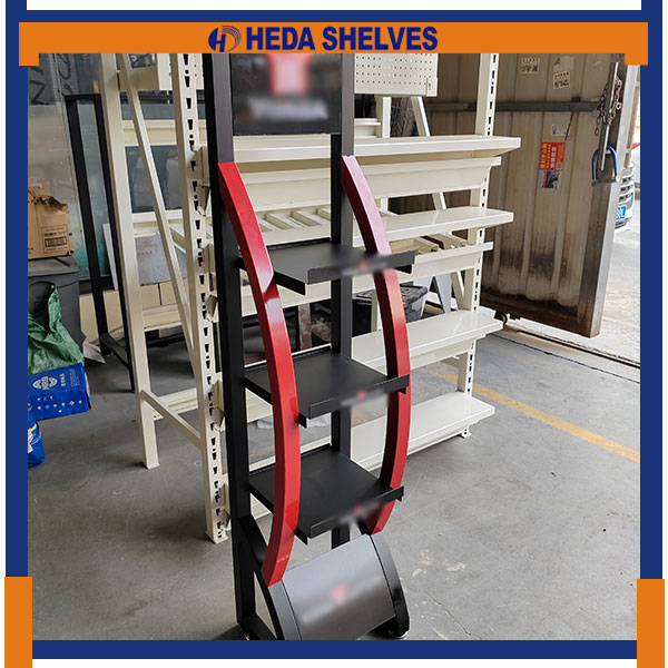 Custom Display Rack - Automotive Supply Store Motor Oil - HEDA SHELVES
