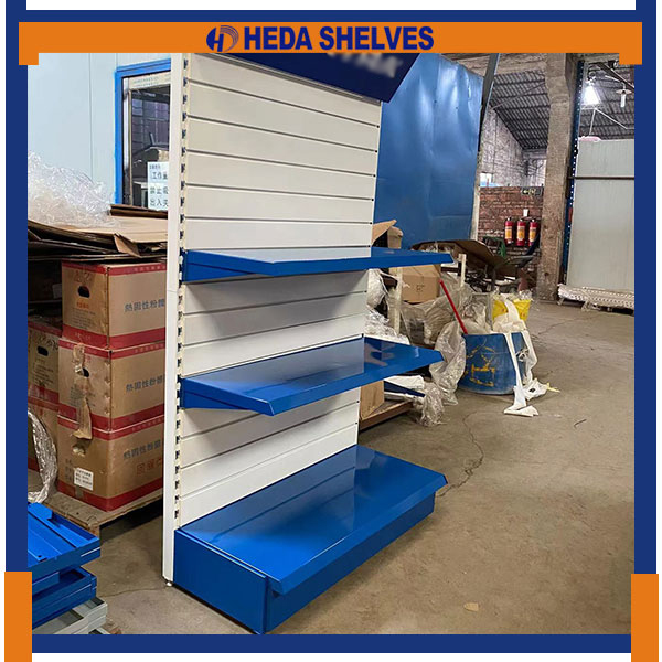Slat Wall Hardware Tool Display Rack - HEDA SHELVES