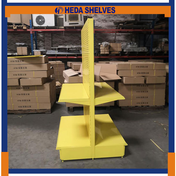 Double Sided Hardware Store Tool Display Rack - HEDA SHELVES