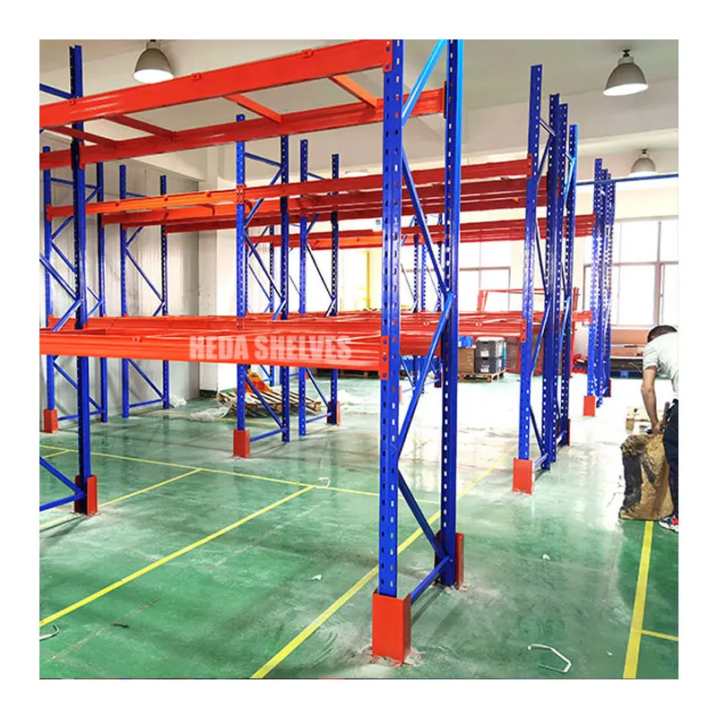 Heavy-Duty Steel Pallet Racks for Warehouse Storage Solutions | HEDA ...