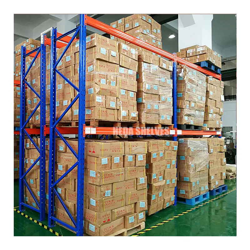 Heavy-Duty Steel Pallet Racks for Warehouse Storage Solutions | HEDA ...