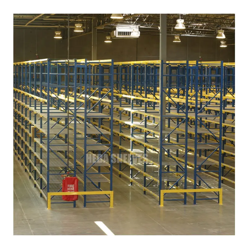 Heavy-Duty Steel Pallet Racks for Warehouse Storage Solutions | HEDA ...