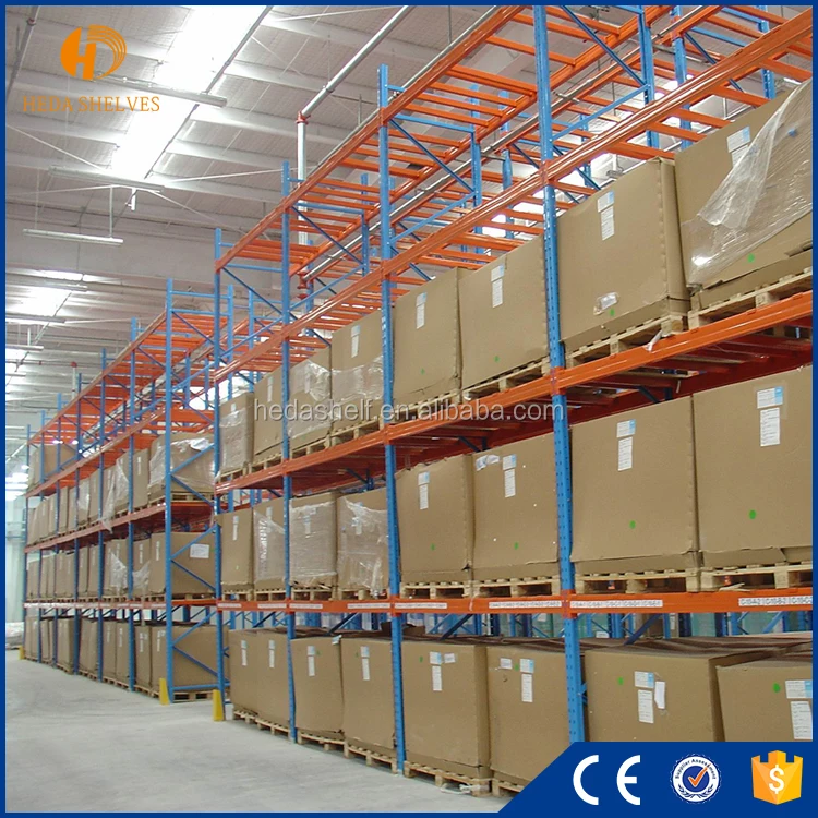 Teardrop Heavy-Duty Pallet Racking System for Warehouse Storage