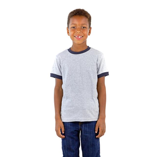 9602 Youth Short Sleeve Ringer Tee