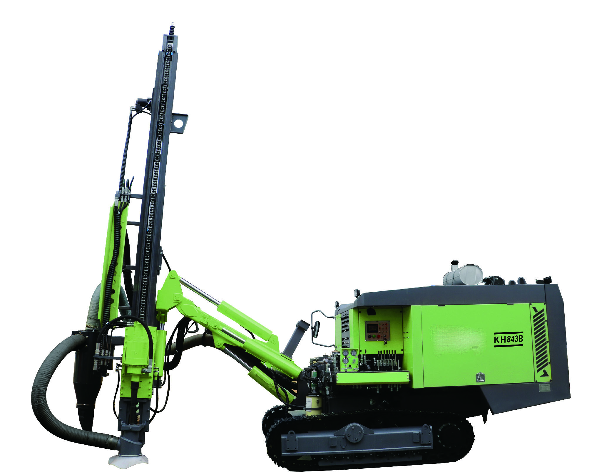 Integrated Open-pit Downhole Drill Rig