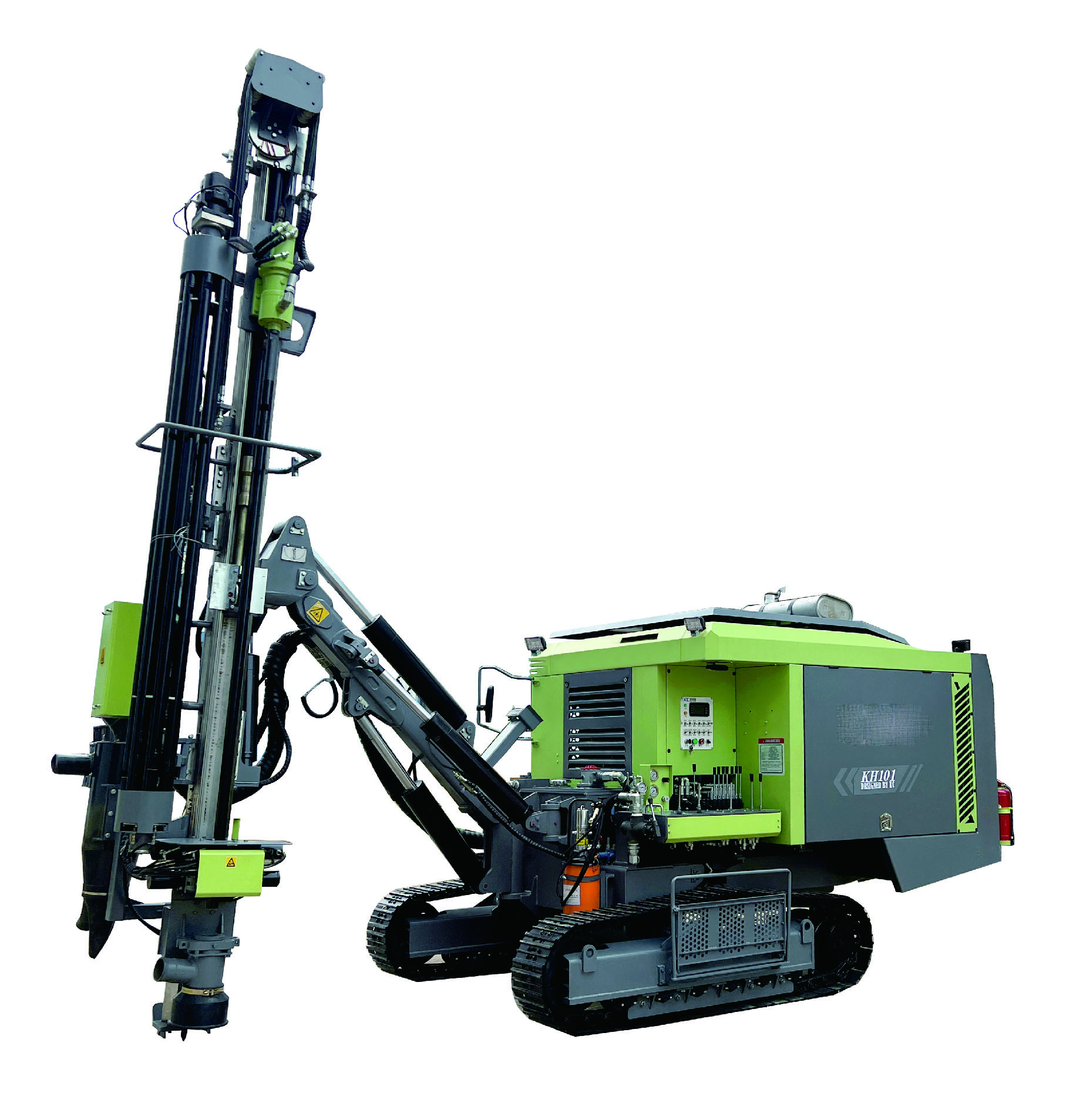 Integrated Open-pit Downhole Drill Rig