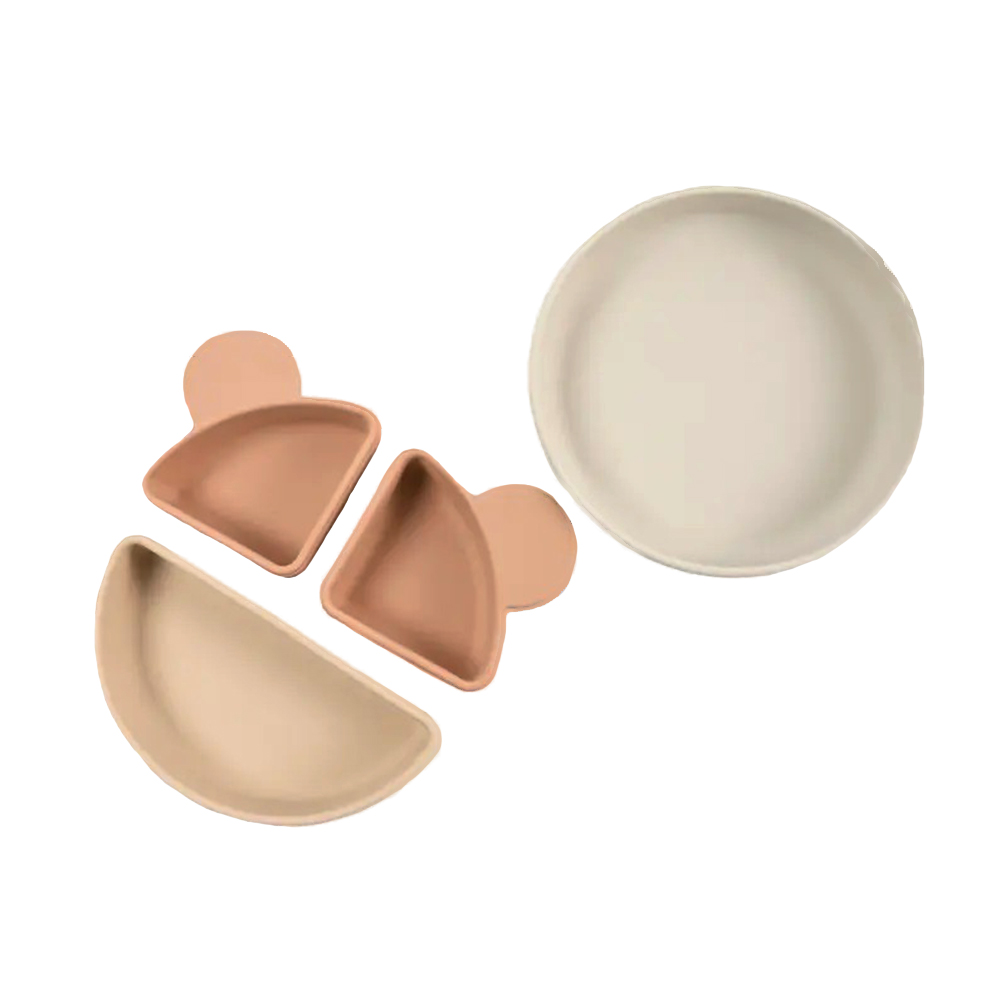 Suction Baby & Toddler Plates | 100% Silicone | Strong Suction Plates ...