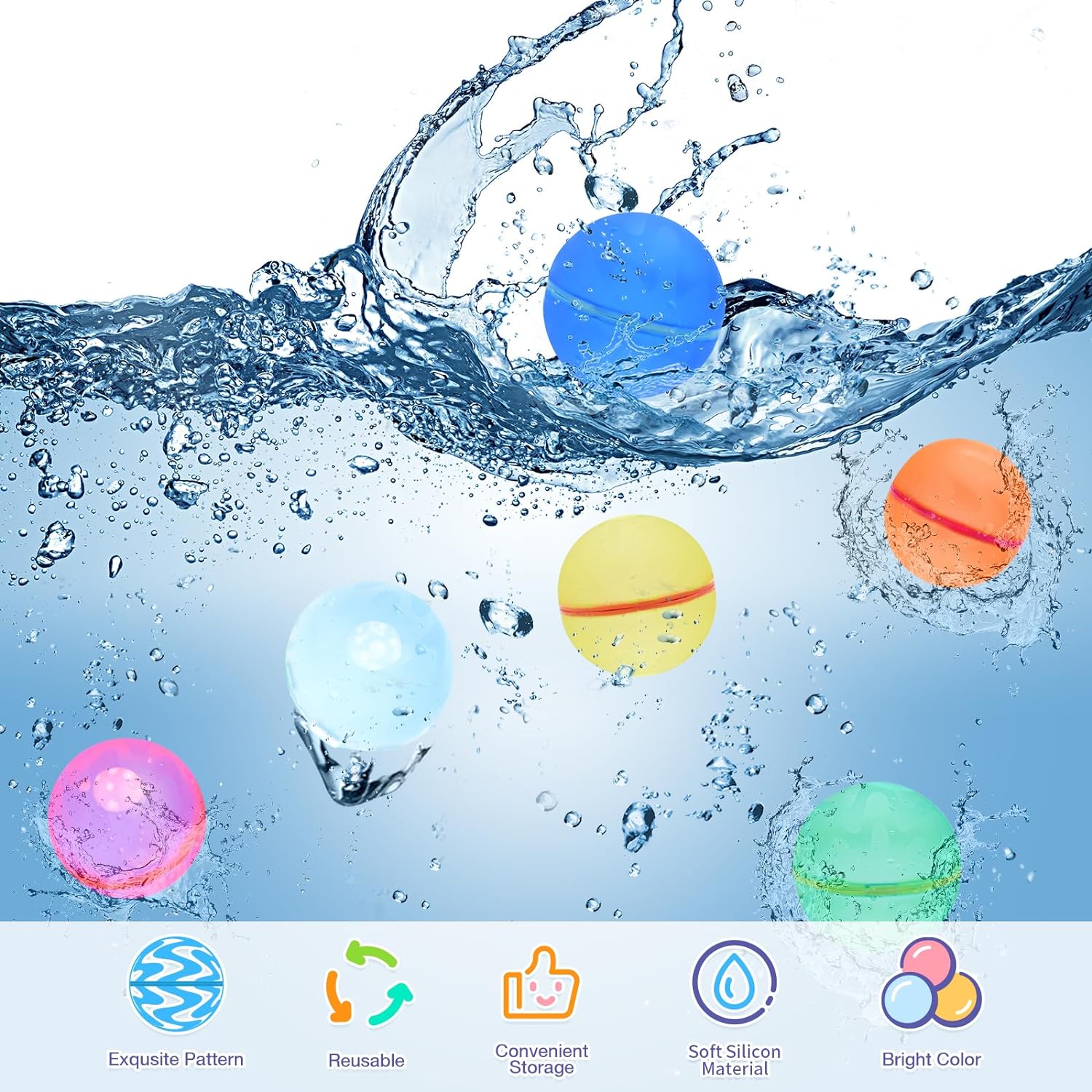 Reusable Water Bomb Balloons