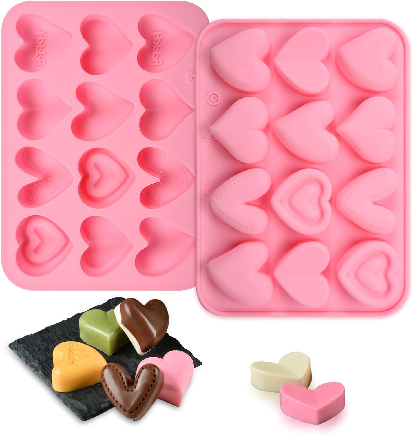 Home > All Collections > Lifestyle > Silicone Mold > Lovely Heart ...
