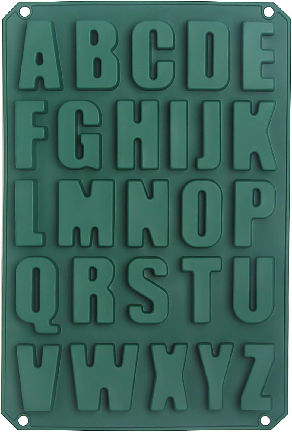 Silicone Letter Cake Mold BPA Free, Non-Stick Chocolate Mold Soft And ...