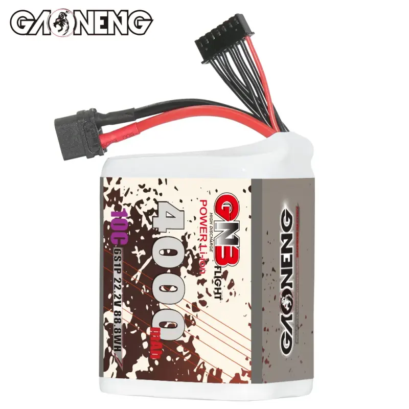 GAONENG GNB 6S 22.2V 4000mAh 10C XT60 Li-ion Battery made with Li-ion ...