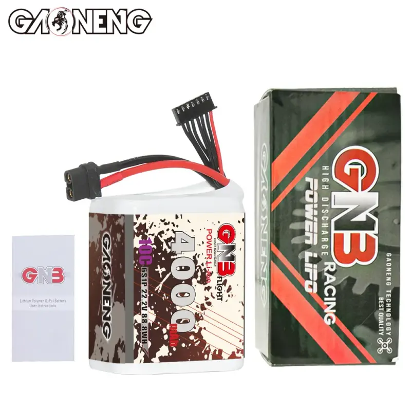 GAONENG GNB 6S 22.2V 4000mAh 10C XT60 Li-ion Battery made with Li-ion ...