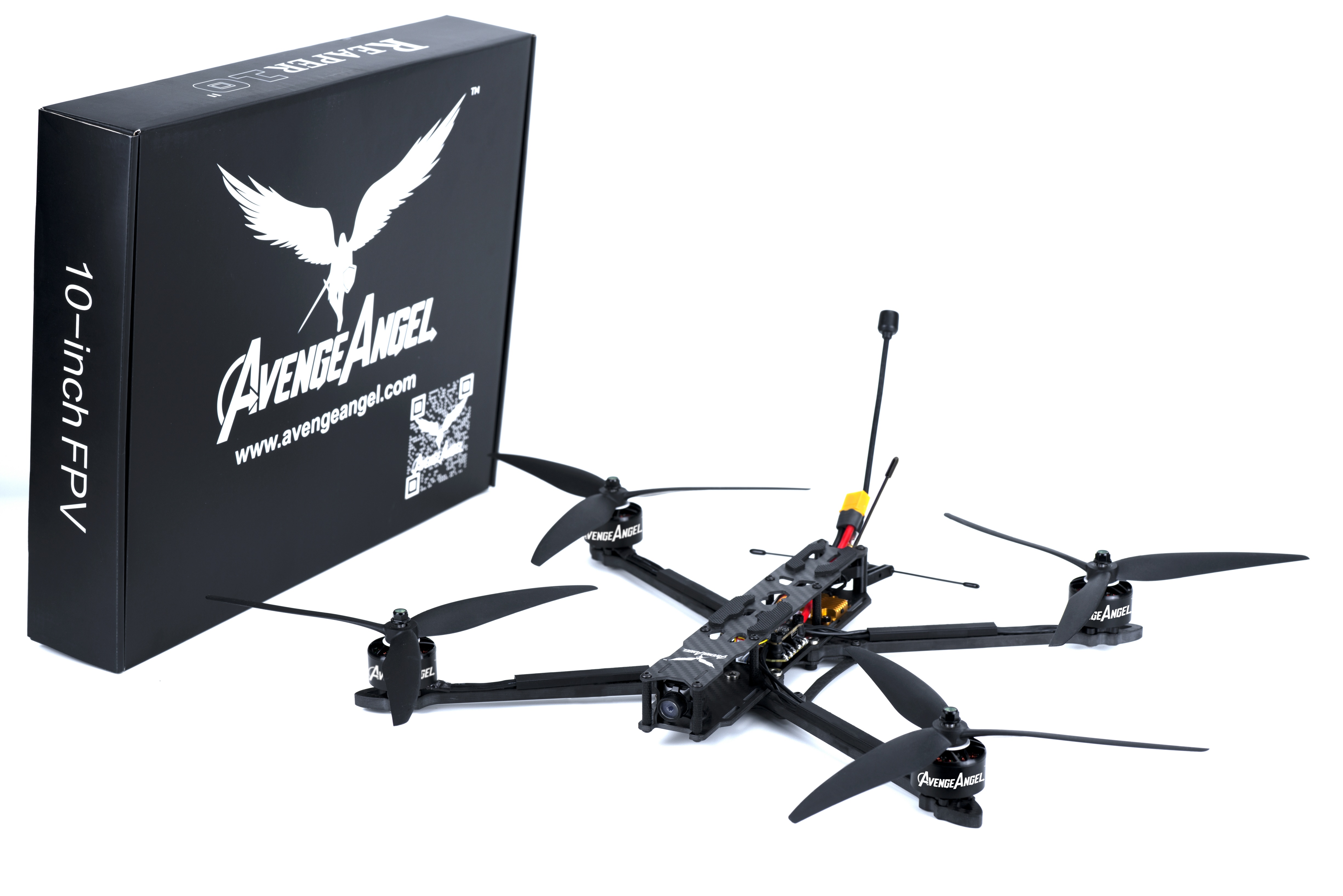 AvengeAngel CROSS 10”,Dual Chipset Receiver ELRS 750,flight 10-inch FPV ...