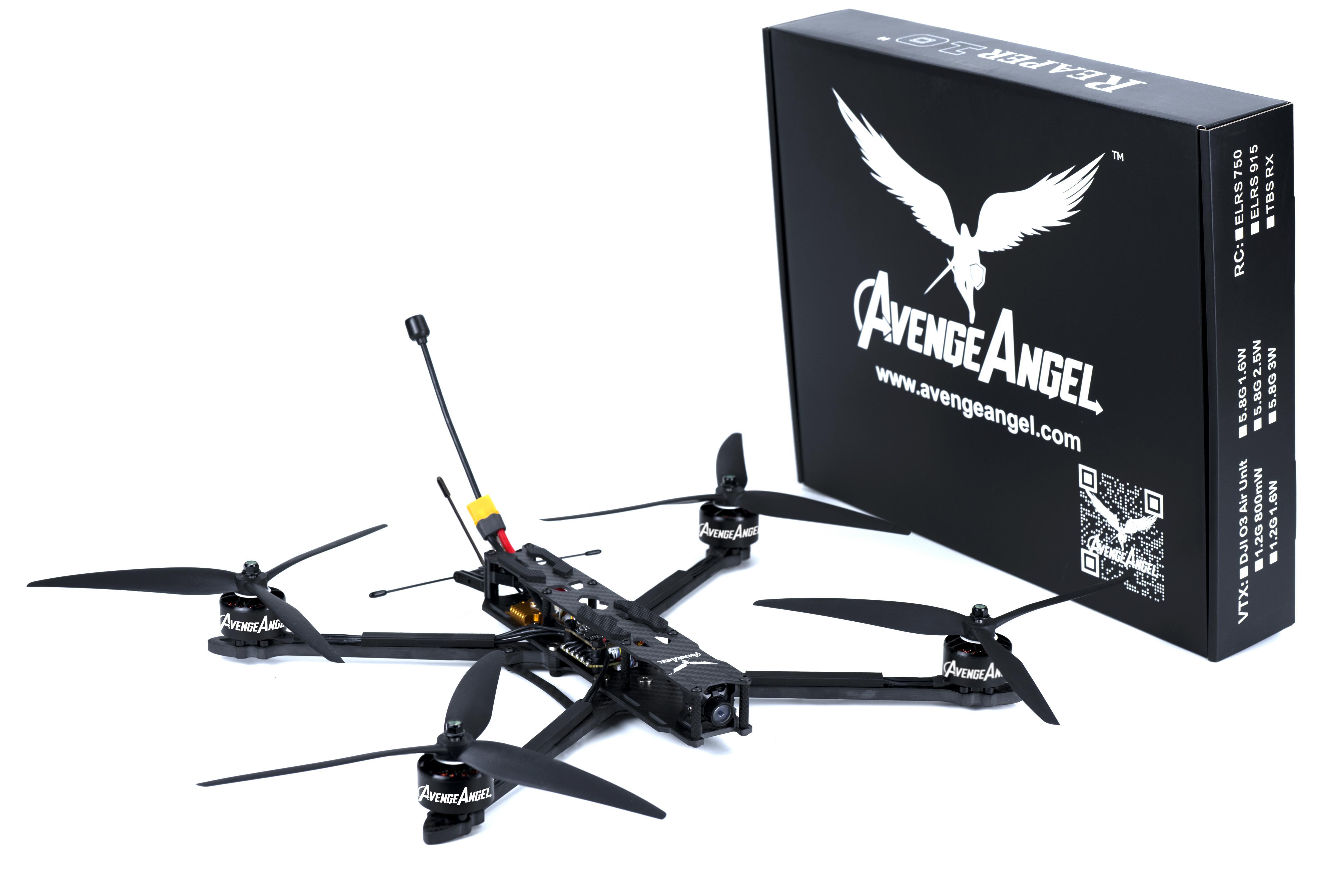 AvengeAngel CROSS 10”,Dual Chipset Receiver ELRS 750,flight 10-inch FPV ...