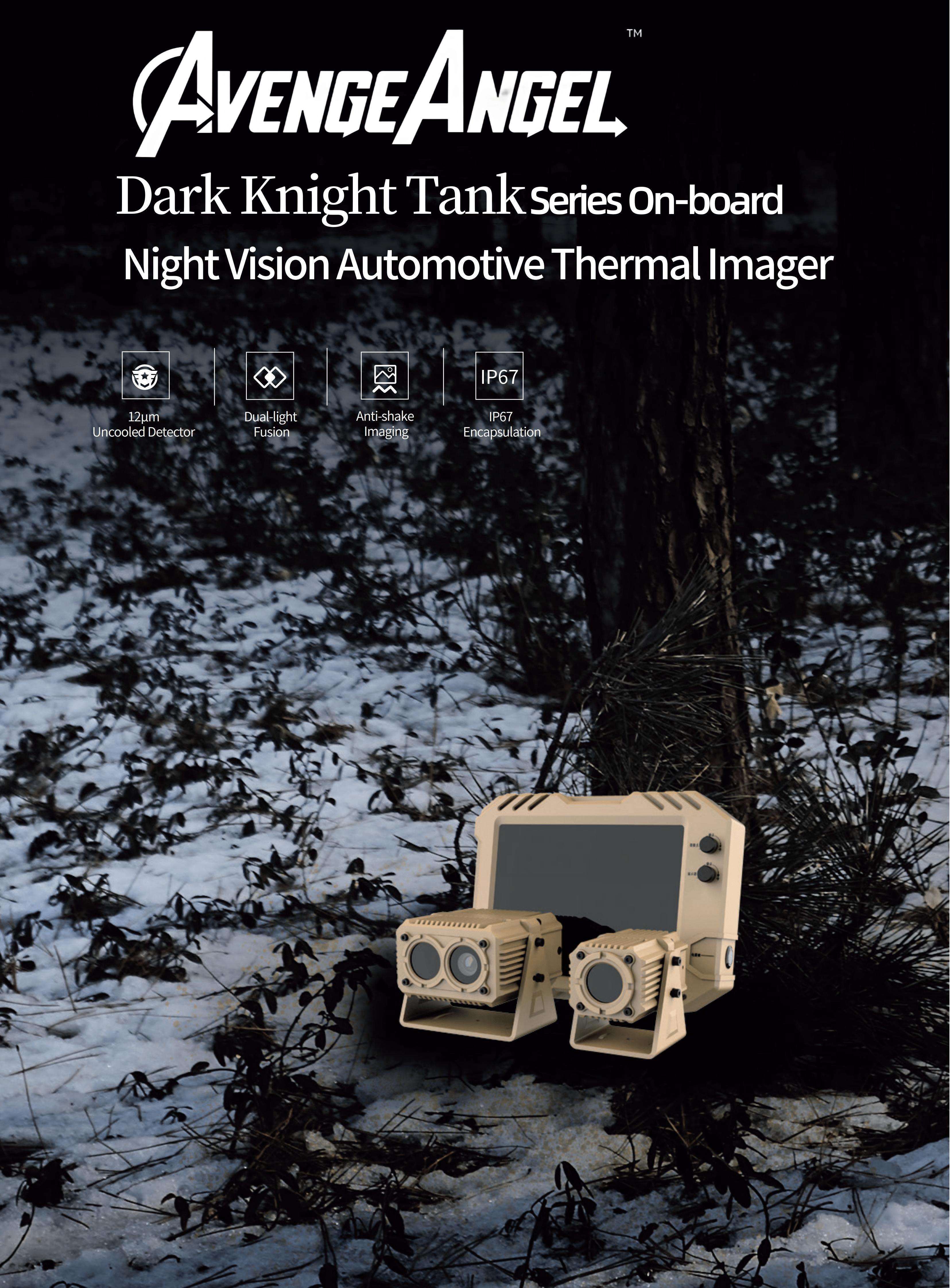 AvengeAngel Dark Knight tank,Automobile AI Thermal night vision camera ...