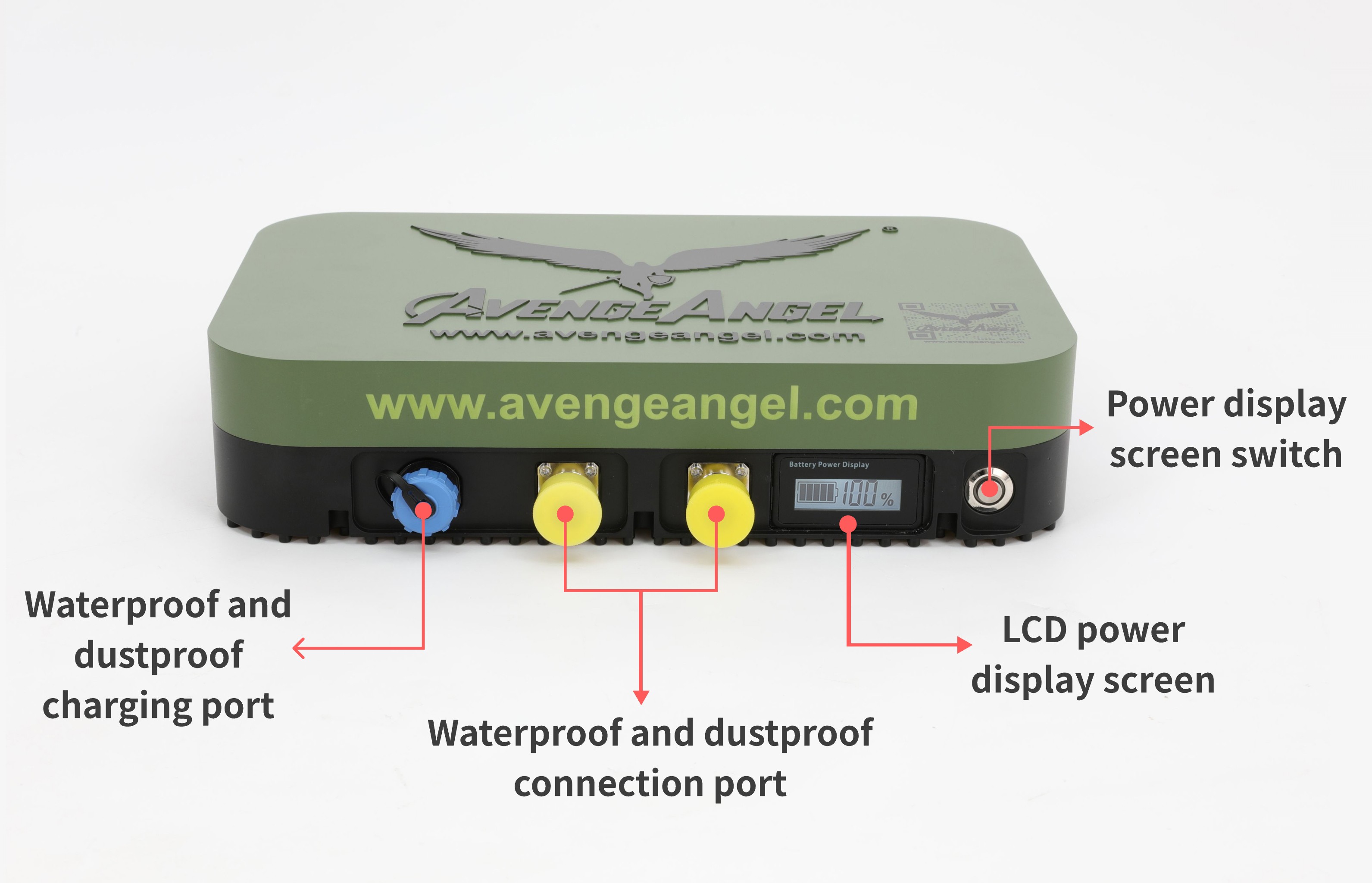 AvengeAngel Big Hulk plus 2.4G,5.2G,5.8G Triple-band Signal Booster Antenna Range Extender for ...