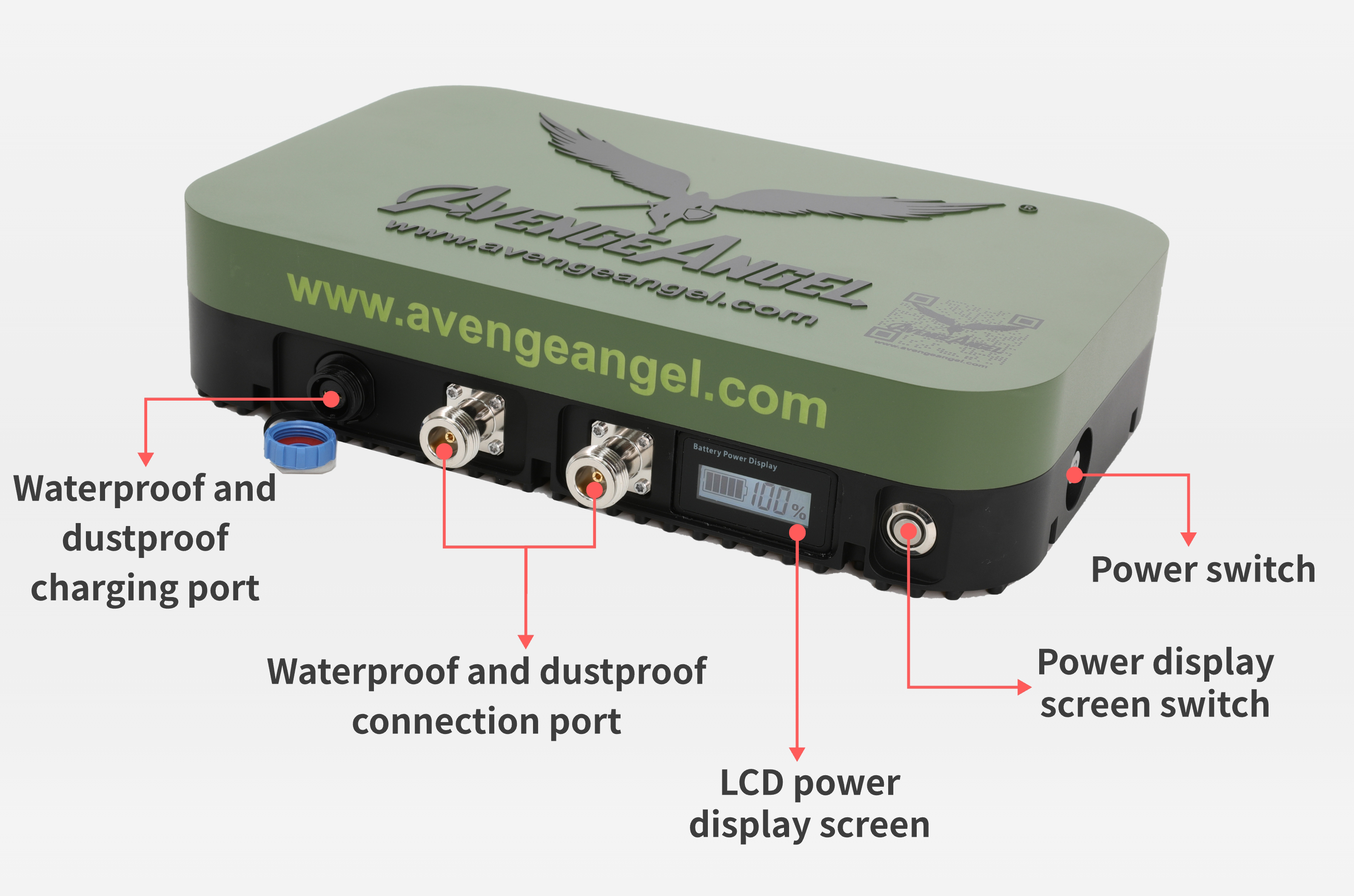 AvengeAngel Big Hulk plus 2.4G,5.2G,5.8G Triple-band Signal Booster ...