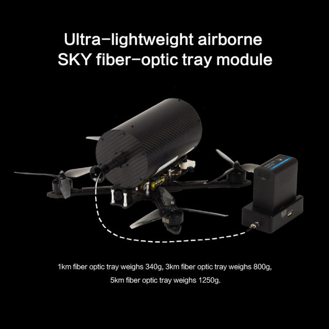AvengeAngel Ultra-10KM,Fiber Optic FPV,Optical fiber transmission of ...