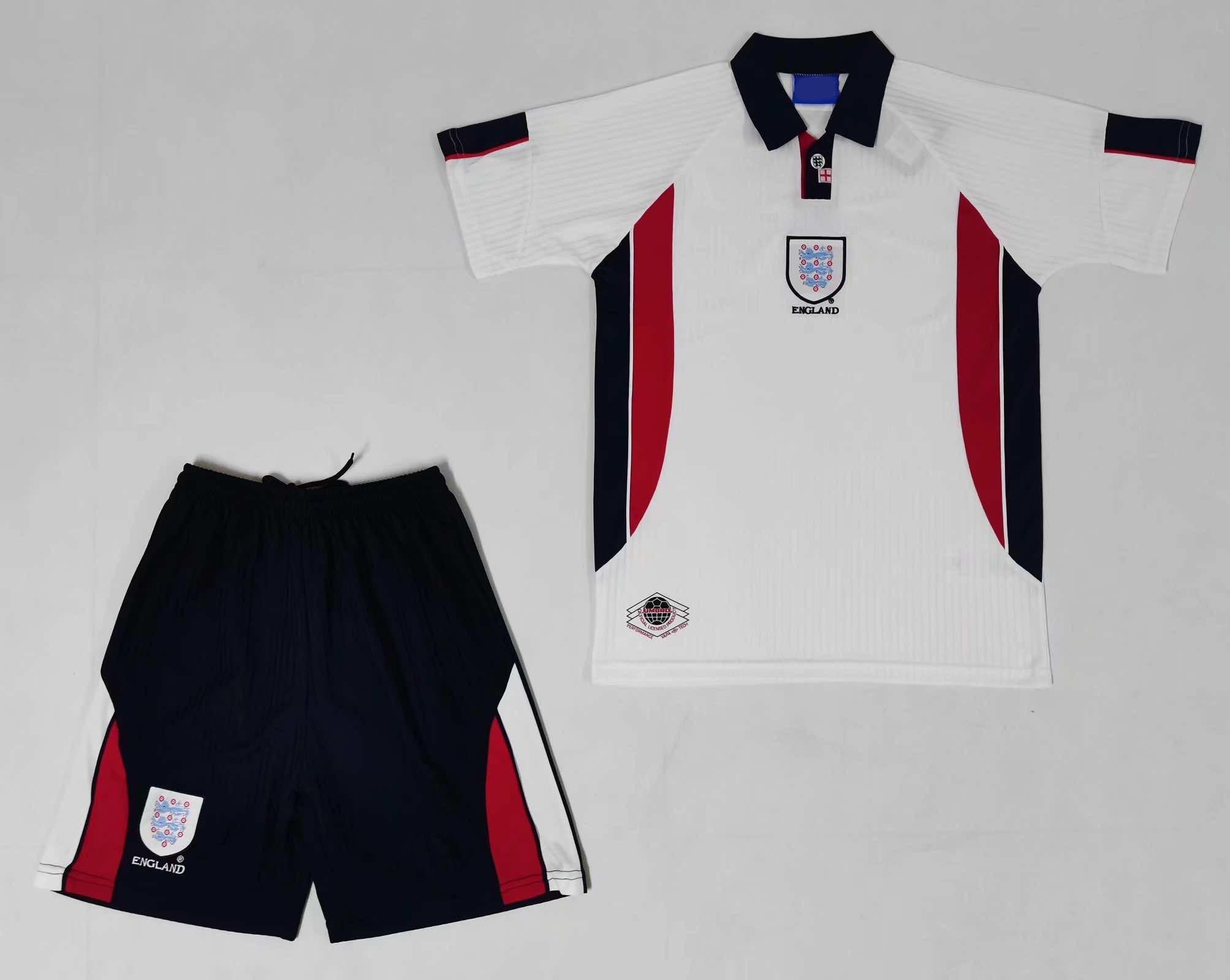 Children's clothing: 1998 season England home court retro